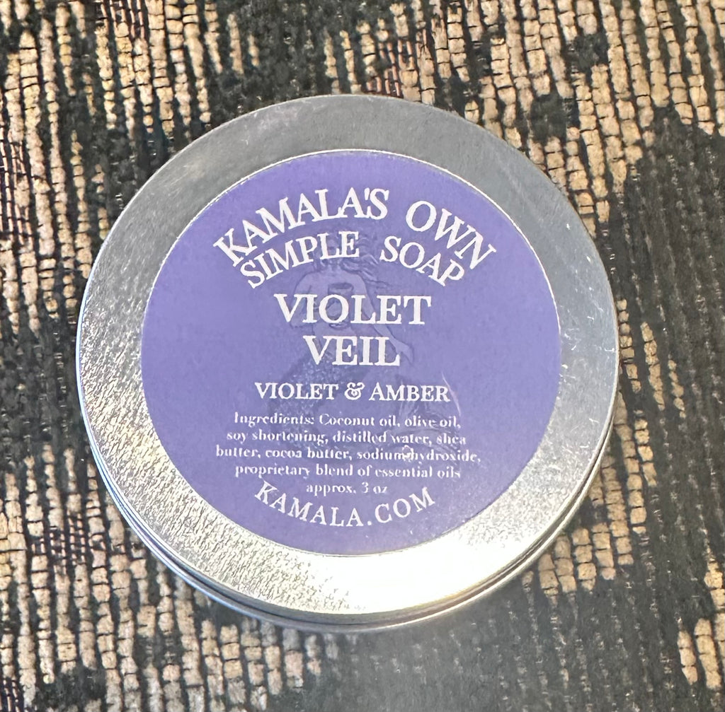 Violet Veil soap – Kamala's Own Perfumery
