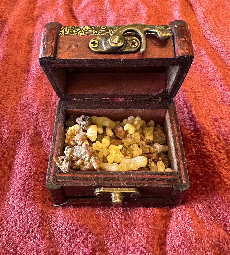 Holiday Frankincense and Myrrh box – Kamala's Own Perfumery