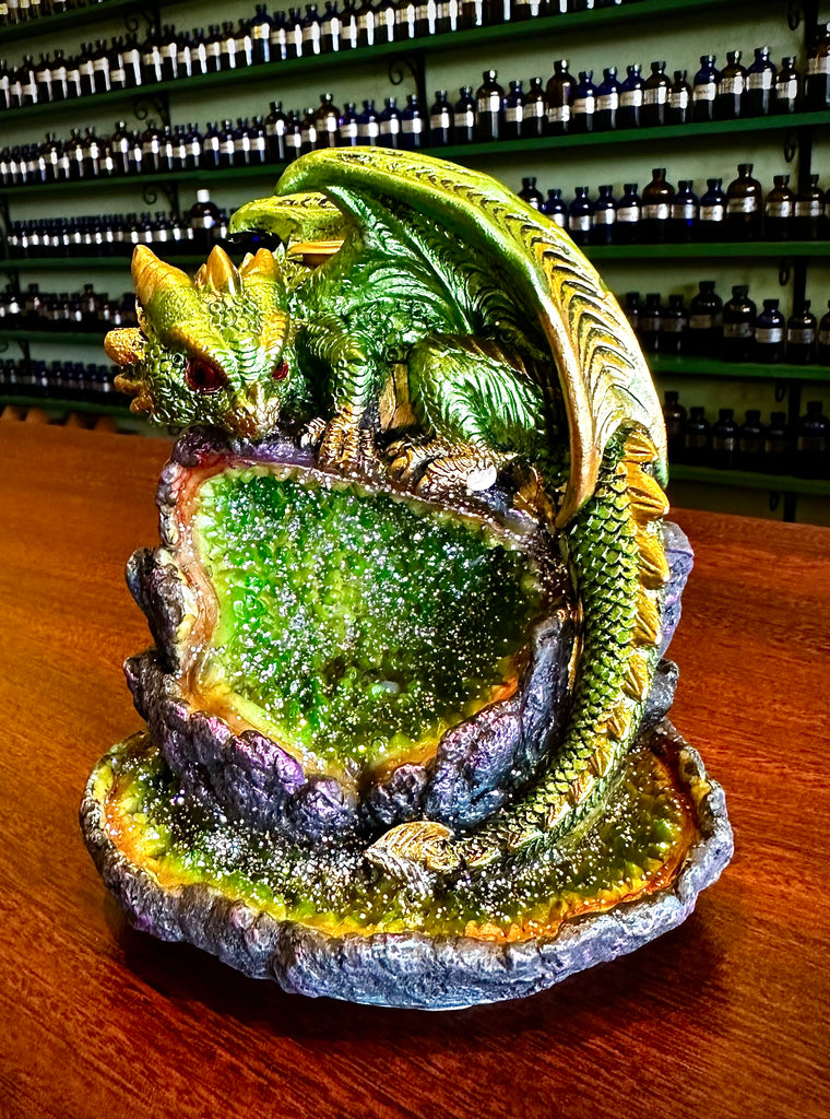Green Dragon backflow cone burner – Kamala's Own Perfumery