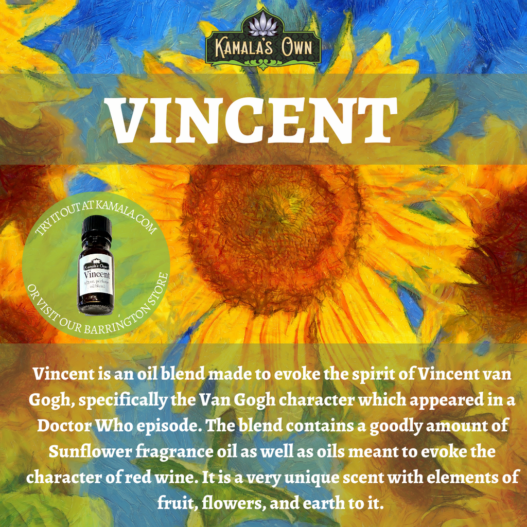 Vincent perfume oil – Kamala's Own Perfumery
